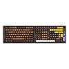 Akko Keycaps Chocolate 178-Key ASA Profile PBT Double-Shot Keycap Set ...