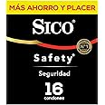 Sico Safety, condones de hule látex natural, cartera con 16 piezas : Amazon.com.mx: Salud y ...