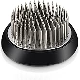 Amazon.com: Stainless Floral Frogs Kenzan, Round Metal Flower Frog Vase ...