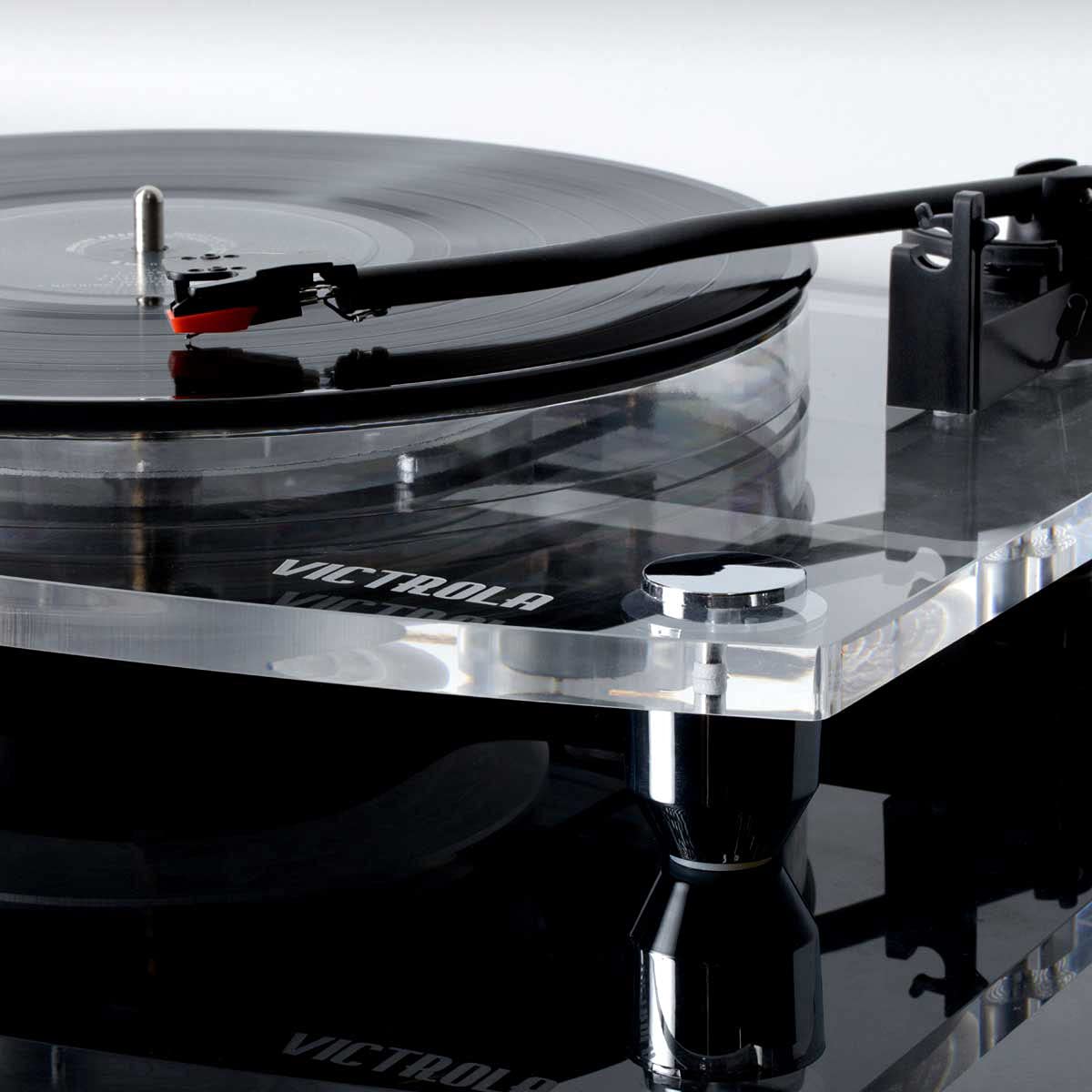 Mua Victrola Modern Acrylic 2-Speed Bluetooth Turntable with 40-Watt ...