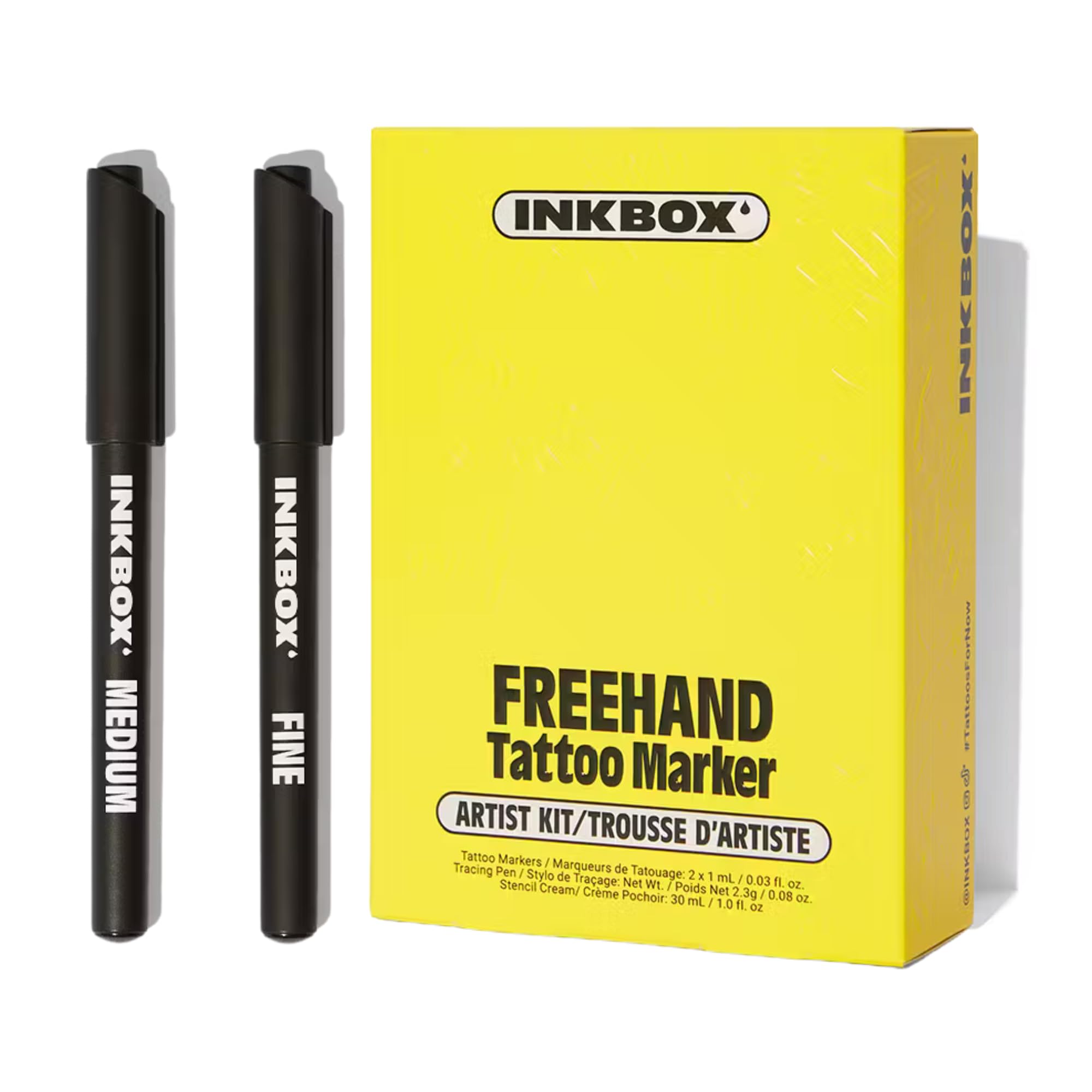 Mua Inkbox Freehand Tattoo Marker Artist Kit - Includes 2 Markers, 1 ...