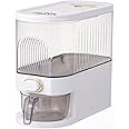 Amazon.com: Sooyee 11Lbs Rice Dispenser, Large Grain Container Storage ...