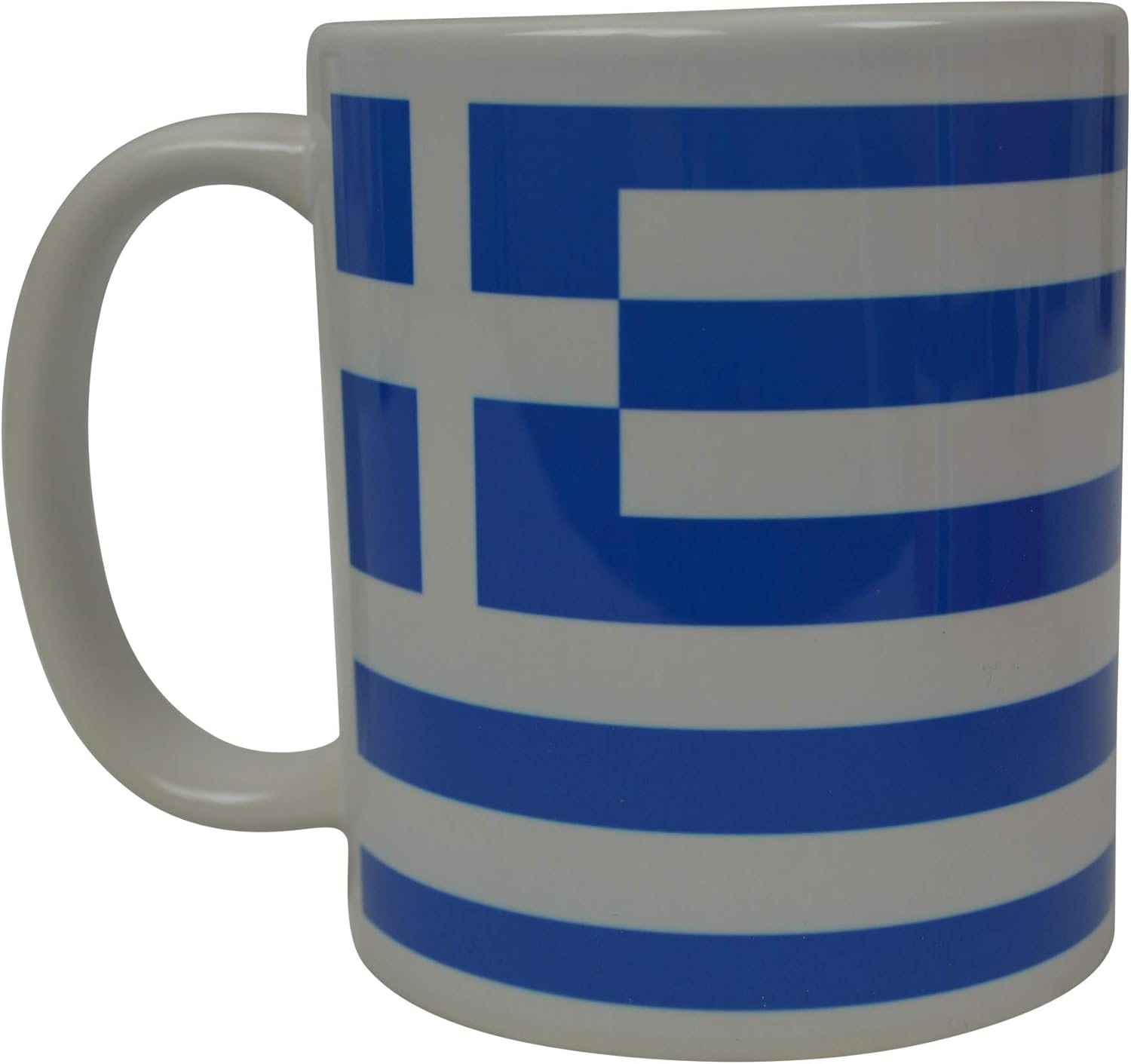 Amazon.com: Greece Flag Coffee Mug Novelty Cup Great Gift Idea For Men ...
