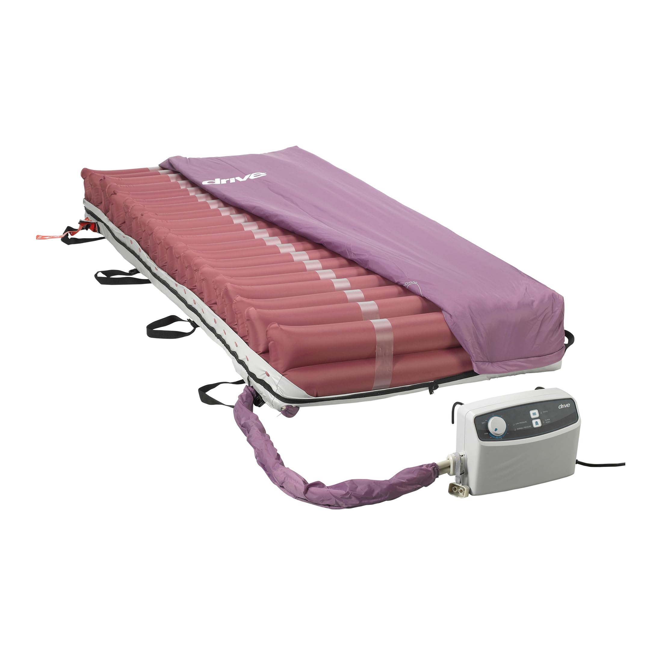 Drive Medical 14027 Med-Aire Low Air Loss Mattress Replacement System ...