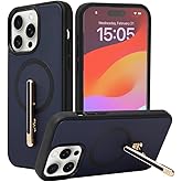 Amazon.com: CUSTYPE Phone Case for iPhone 14 Pro Max with Stand, Compatible with Wireless ...