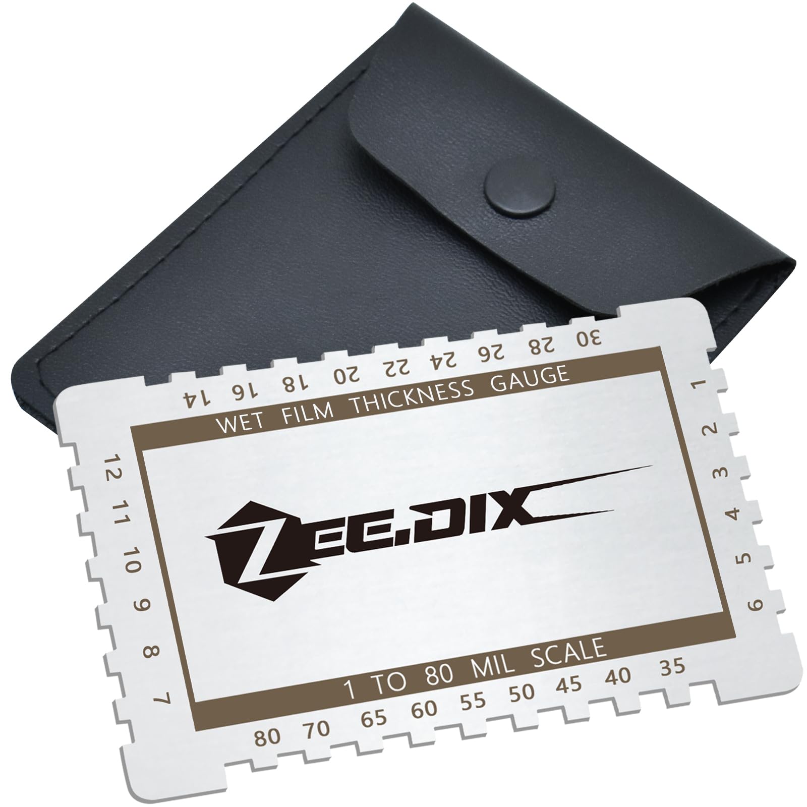 Mua ZeeDix Stainless Steel Metal Wet Film Thickness Gauge Comb, 1-80 ...