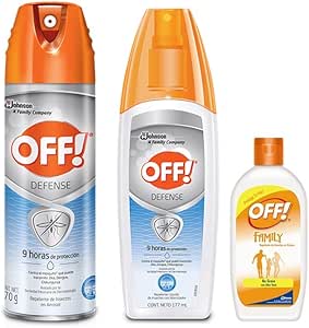 Off Pack de Repelentes Advanced, Aerosol, 170 g, Advanced Spray, 177 ml ...