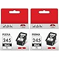 Amazon.com: 245XL Black Ink Cartridge High Capacity for Canon 245XL Black Ink PG-245 XL ...