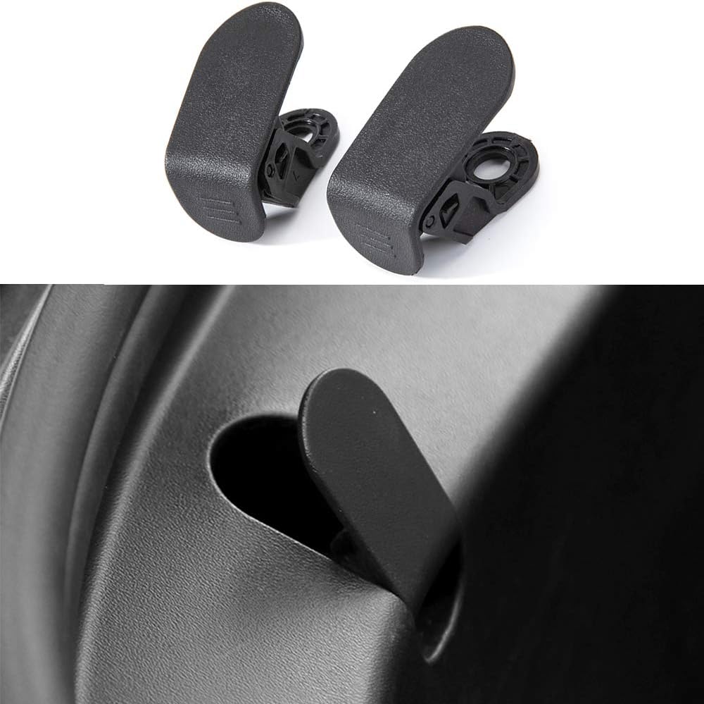 Amazon.com: Tesla Model 3 Frunk Bolt Cover Front Hook Holding Clips Set ...