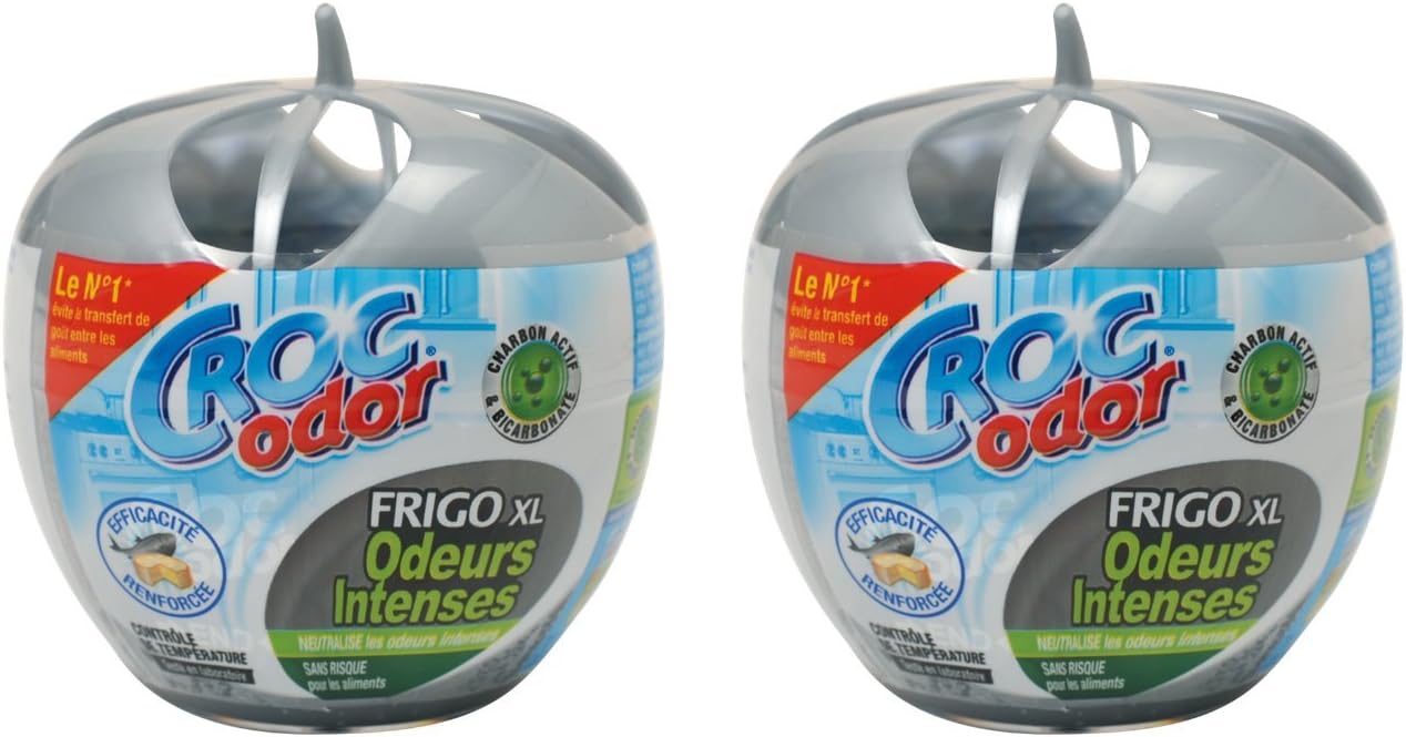Croc' Odor XL Fridge Deodoriser for Power 140 g (Pack of 2: Amazon.co ...
