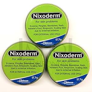Amazon.com : Nixoderm For Skin Problems Cream (Pack-3) 17.7 Grams ...
