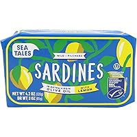 Amazon.com : Sea Tales Pilchard Sardines in Extra Virgin Olive Oil with ...