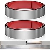 Sanbege Stainless Steel Toe Kick Cover, 4" x 102" Baseboard Plate, Self ...