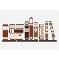 Amazon.com: FINGERINSPIRE Book Stencil for Painting 11.7x8.3 inch ...