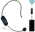 Amazon.com: 2.4G Wireless Microphone Headset Mic For Voice Amplifier ...