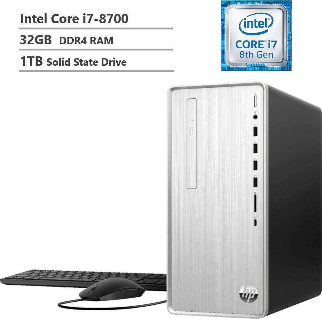 Amazon.com: 2019 HP Pavilion Business Desktop PC, 8th Gen Intel Hexa ...
