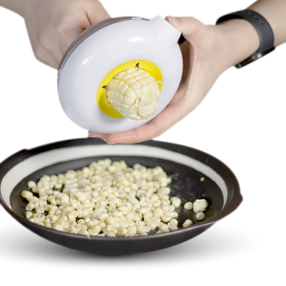 One Step Corn Kerneler, Corn Stripper with Stainelss Steel Blades, Corn ...