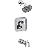 Moen T2472EP Genta LX Posi-Temp Pressure Balancing Eco-Performance Modern Shower Only Trim Valve ...