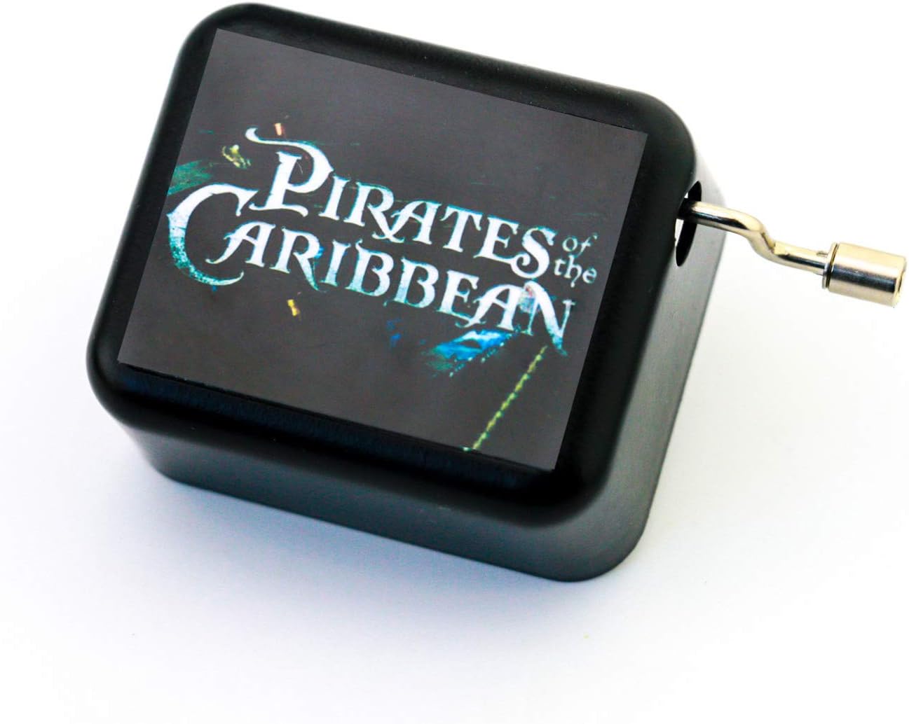 Pirates of The Caribbean Music Box Hand Crank Plastic Musical Box ...