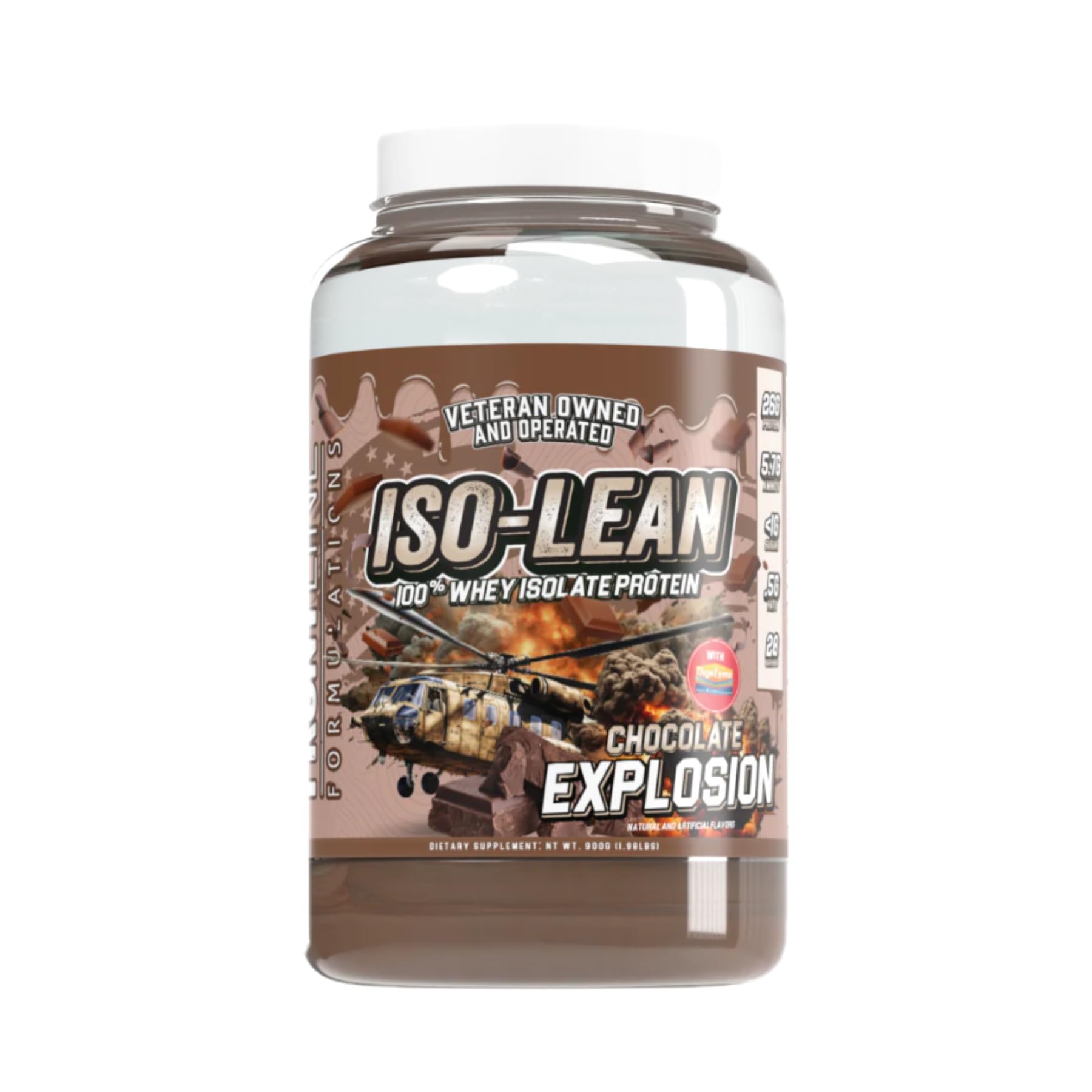 Iso-lean-100-whey-isolate-protein-chocolate-explosion Review - Liver ...