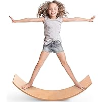Wobble Balance Board for kids Toddler Open Ended Montessori Learning ...