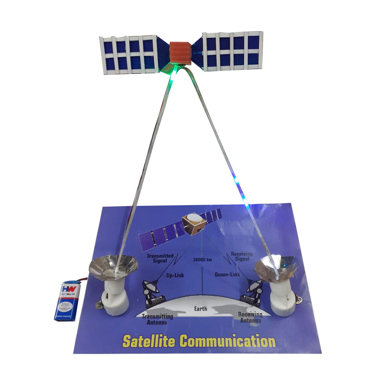 Buy MELODY's Satellite Communication - Science Project Exhibition Model ...