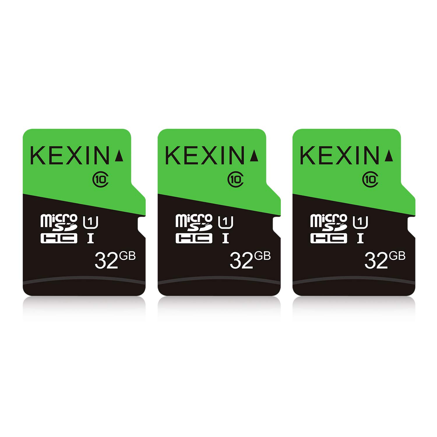 KEXIN 3 Pack 32GB Micro SD Card Memory Card MicroSDHC UHS I Memory KEXIN 3 Pack 32GB Micro SD Card Memory Card MicroSDHC UHS I Memory