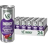 Amazon.com : V8 +Energy Pomegranate Blueberry Juice Energy Drink, 8 fl ...