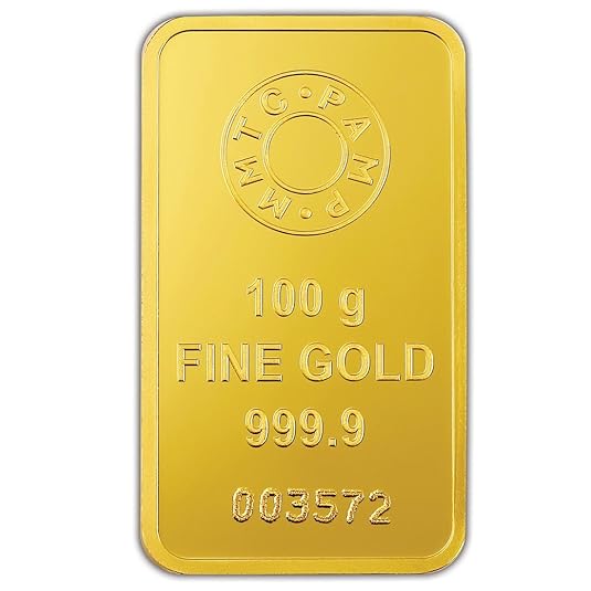 Buy MMTC-PAMP India Pvt. Ltd. Lotus series 24k (999.9) purity 100 gm ...