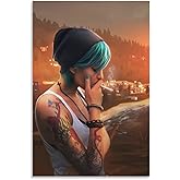 Amazon.com: Eren Yeager Krista Poster Decorative Painting Canvas Wall ...