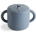 Amazon.com: Smack Fun - Silicone Snack Cup | Spill Proof Food Container ...