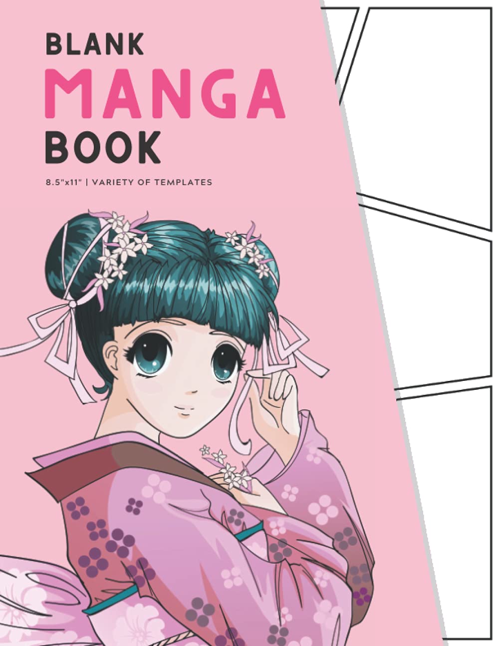 Mua Blank Manga Book: Create Your Own Manga & Anime Sketchbook – Cute ...