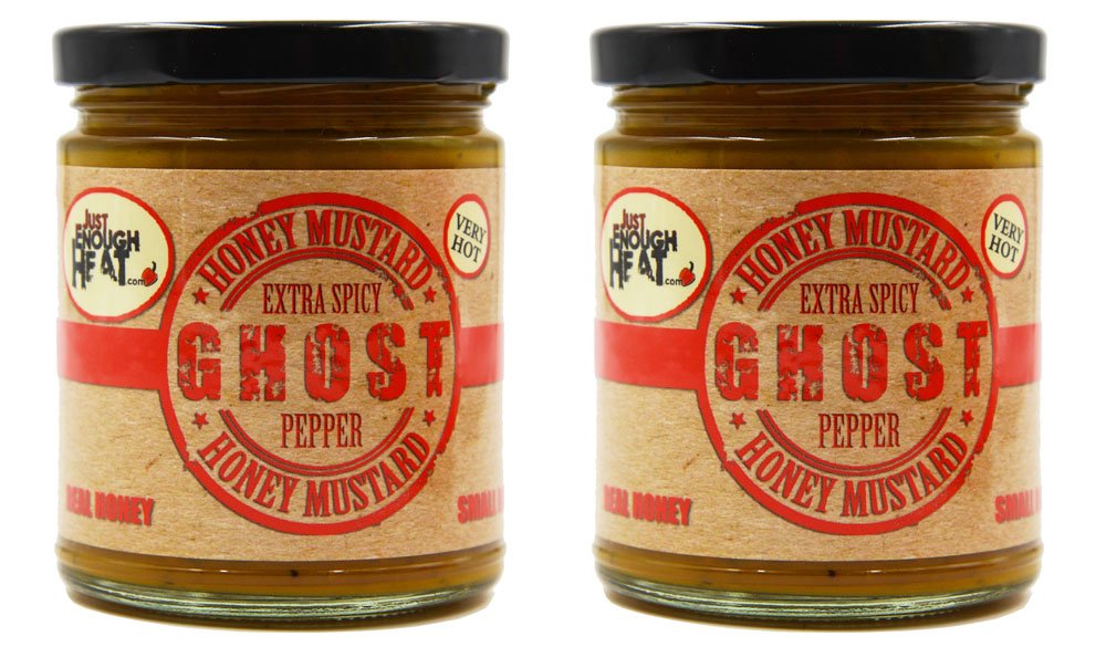 Amazon.com : Ghost Pepper Honey Mustard - Sauce, Dressing, Pretzel Dip ...