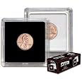 Amazon.com: BCW 2x2 Coin Snap - 25 ct Penny Holder | Archival Safe Coin ...