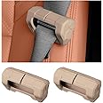 Amazon.com: Wevdn 2 PCS Car Seat Belt Buckle Covers, Anti-Scratch Silicone Car Seatbelt Buckle ...