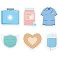 Amazon.com : 30 Pack 600 Sheets Nurse Sticky Notes Doctors Medical ...
