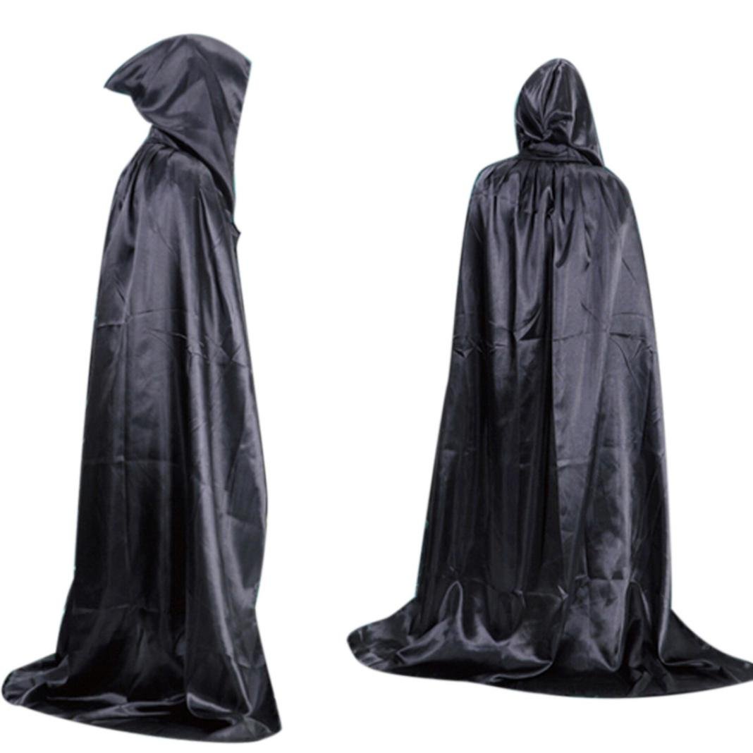 Kingko® Halloween Clothe Coat Vampire Death Cloak Shawl Adult long ...