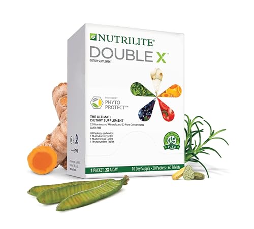 Nutrilite DOUBLE X Multivitamin/Multimineral/Phytonutrient - 60 Tablets ...