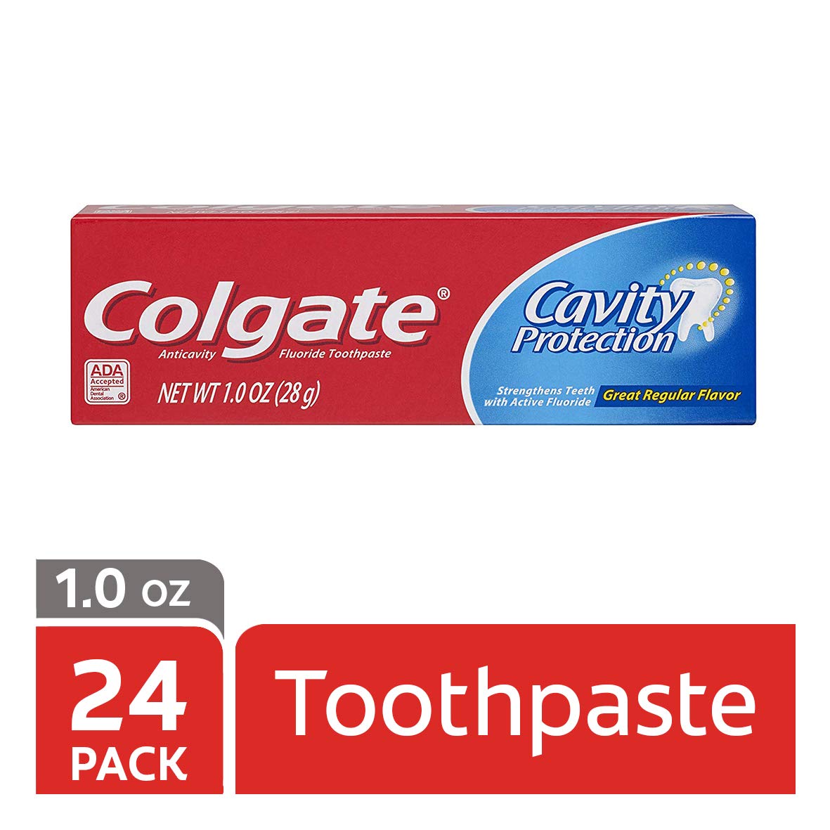 Colgate Cavity Protection Toothpaste with Fluoride - 4 Ounce (Pack of 6)