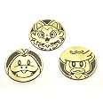 Amazon.com: Pokemon Coin Lot - Fuecoco Quaxly Sprigatito - Gold Color ...