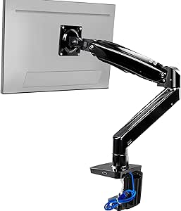 Amazon.com: HUANUO Upgraded Single Monitor Arm, Ultrawide Monitor Mount ...