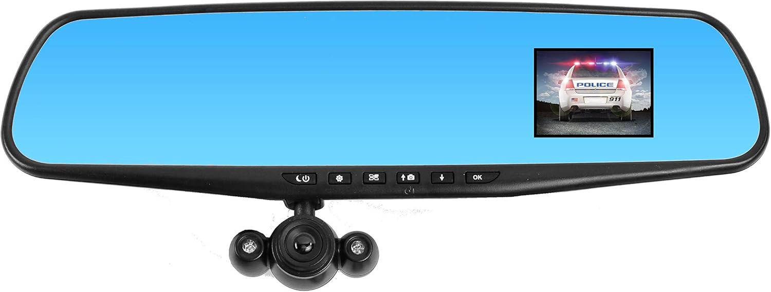 Amazon.com : Official HD Mirror Cam – As Seen on TV Dash Cam 350 ...