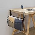 Amazon.com : AKBFOX Under Desk Hanging Organizer Clamp-On, Mesh Metal ...