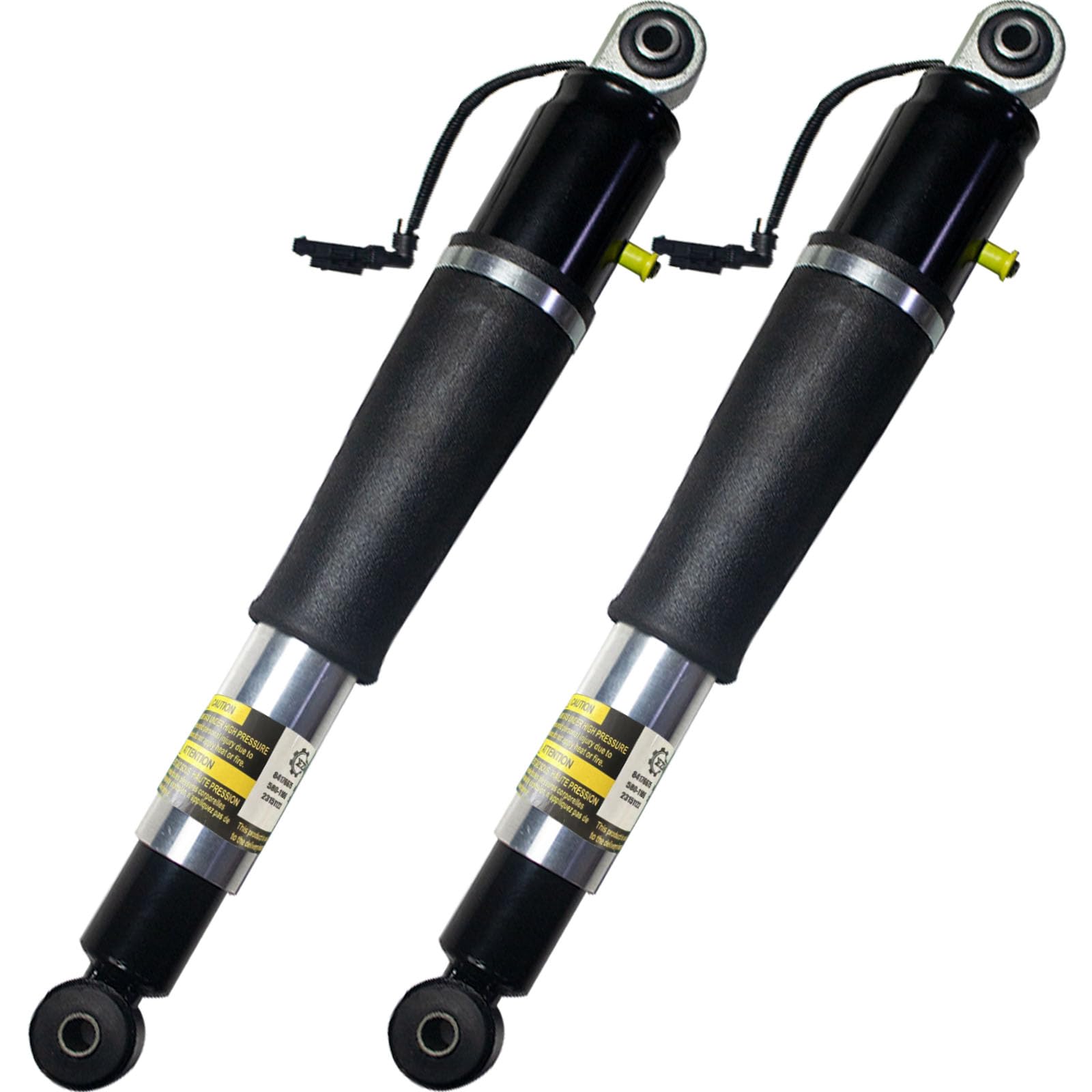 84176675 Pair Rear Air Lift Shock Strut Absorber Compatible with Chevy ...