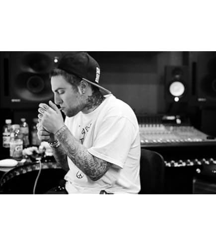 Mac Miller Fumo Bianco E Nero
