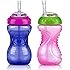 Amazon.com : Nuby 2-Pack No-Spill Cup with Flex Straw, 10 Ounce, Colors May Vary : Sippy Cups : Baby