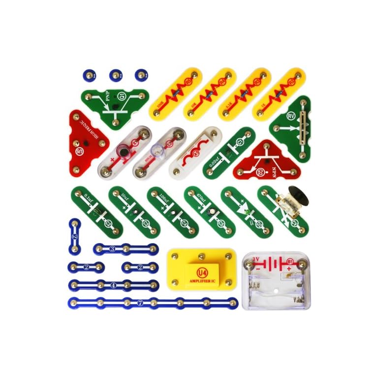 Snap Circuits Jr. SC-100 Electronics Discovery Kit