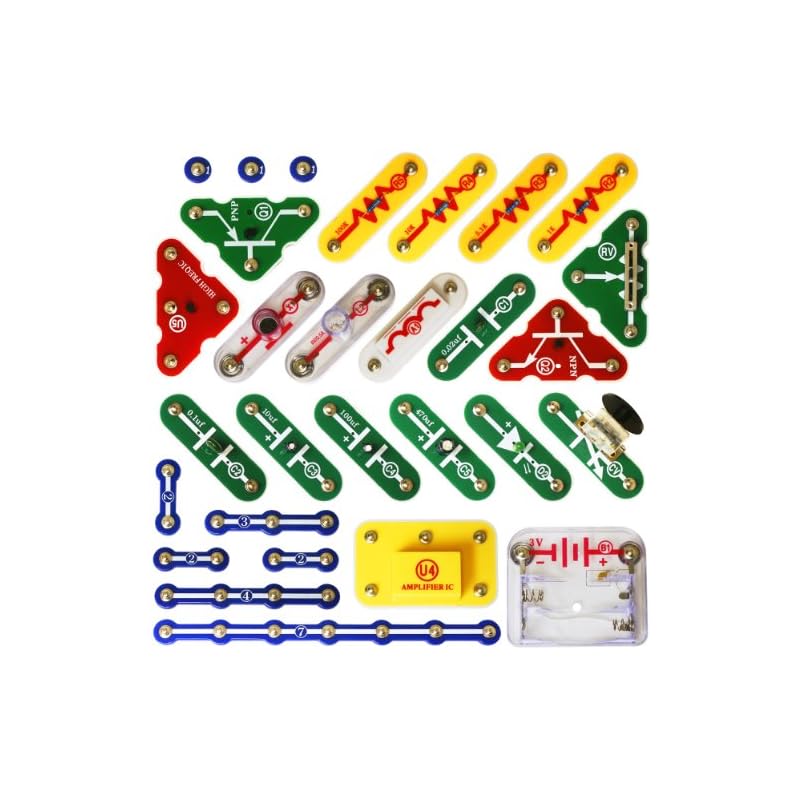 Snap Circuits Jr. SC-100 Electronics Discovery Kit