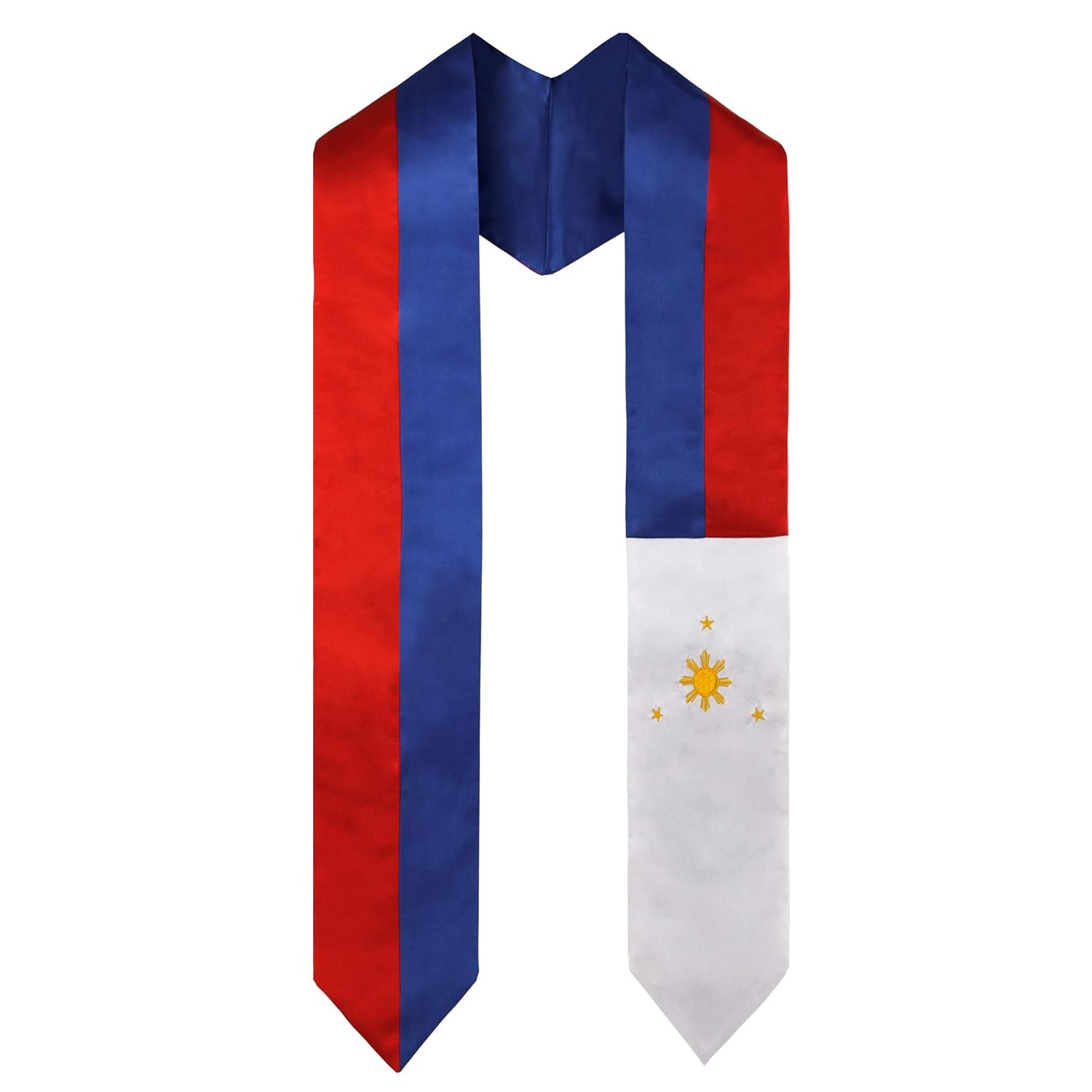 Buy GraduatePro Philippines Flag Graduation Sash Stole International ...