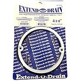 Drain Height Extension Kit, 3-3/8" Center-to-Center Screw Holes, 4 ...